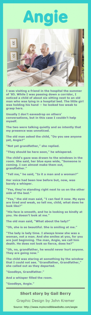 Angie Short Story by Gail Berry – My Incredible Website