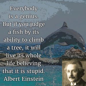 The Quotable Albert Einstein: Everybody Is a Genius – My Incredible Website